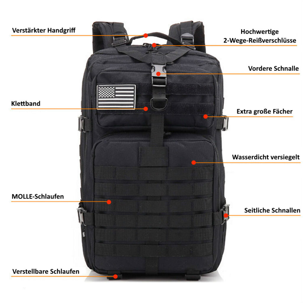 Bundeswehr Rucksack 45l Molle Kampfrucksack | Bilu-Shop.de