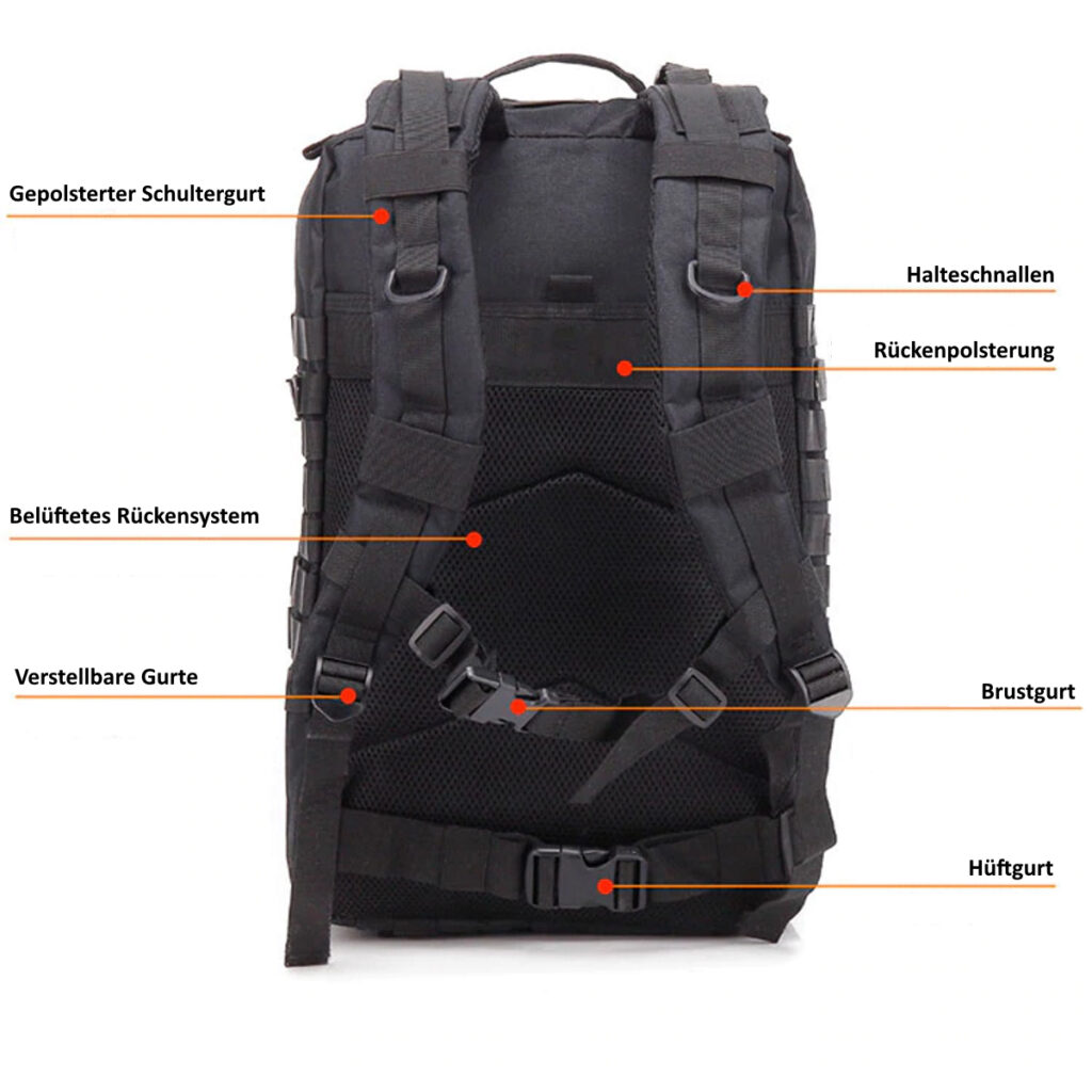 Bundeswehr Rucksack 45l Molle Kampfrucksack | Bilu-Shop.de